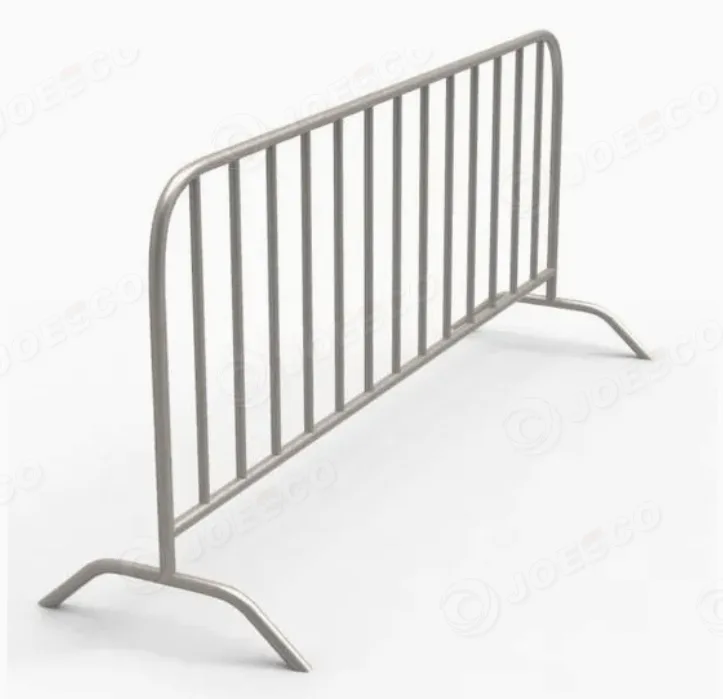 Portable Metal Crowd Control Barrier - Customizable Security Fencing ...